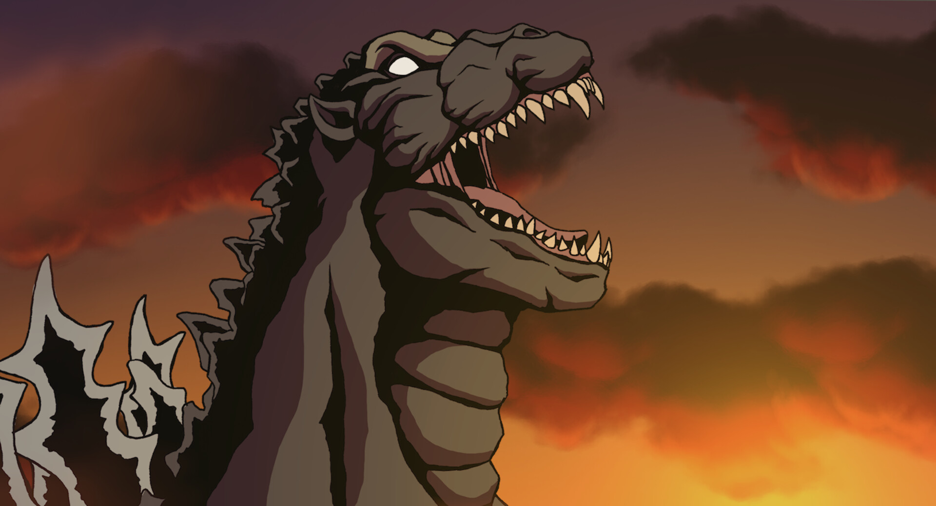 ArtStation - My idea of a Godzilla Animae