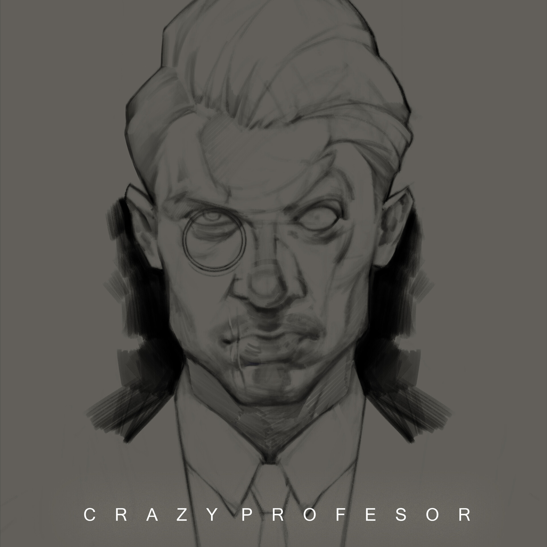 ArtStation - crazy professor