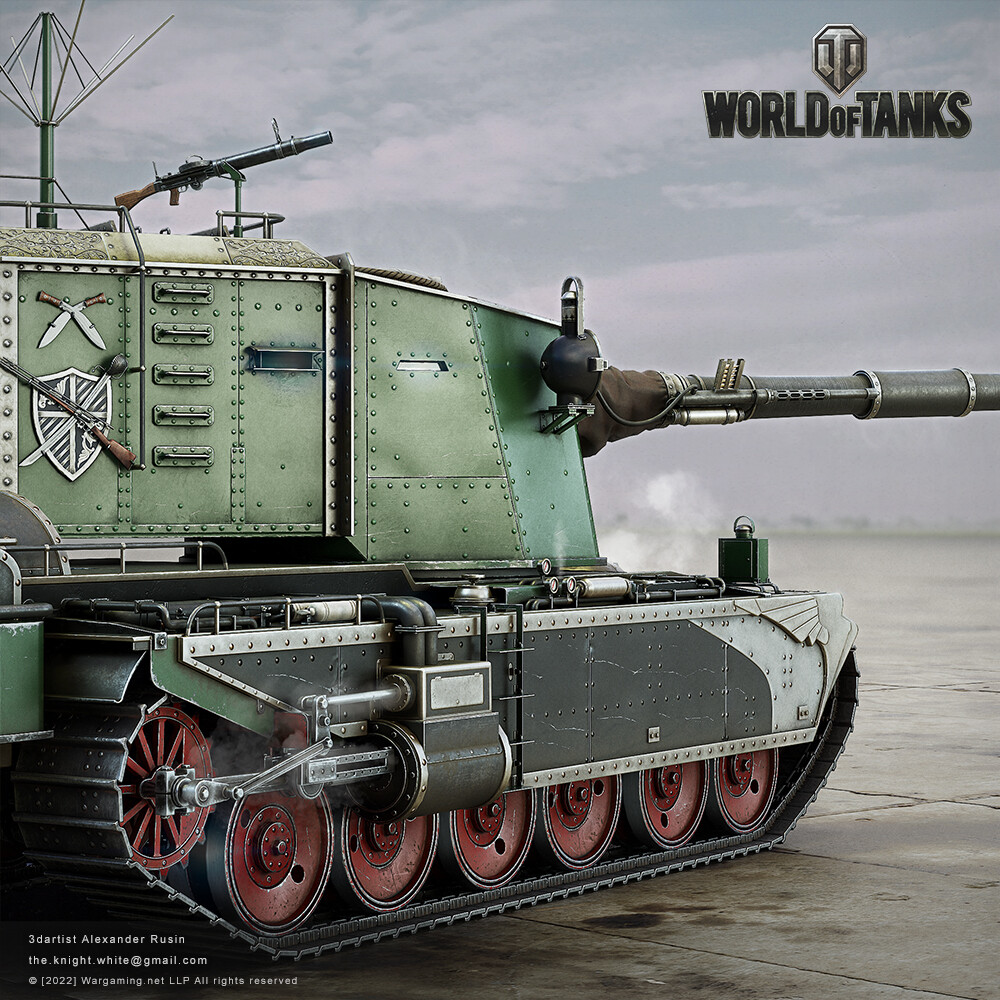 ArtStation - 3D Style “Thunder Child” for the FV4005