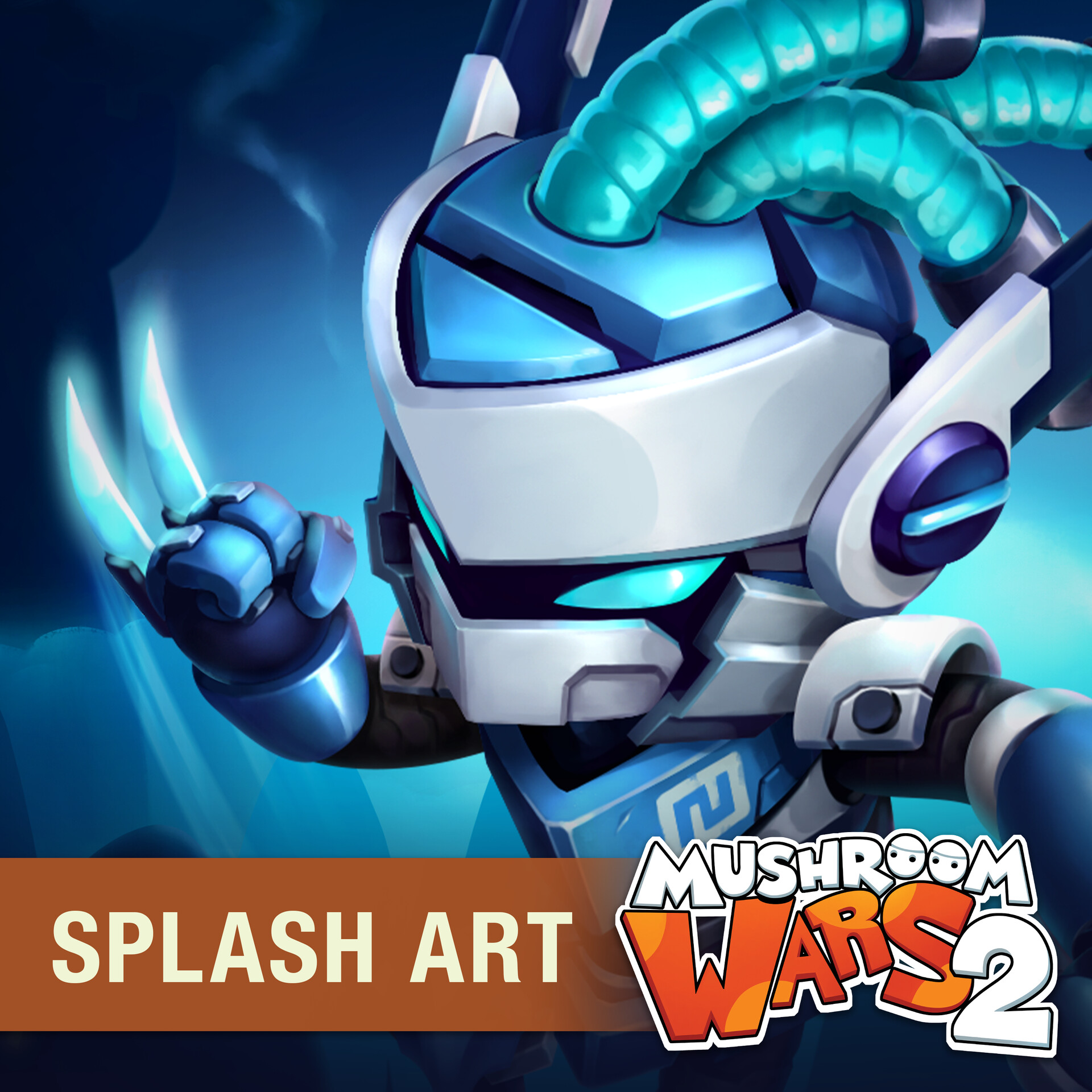 ArtStation - Splash art MechaWarrior Marty-O