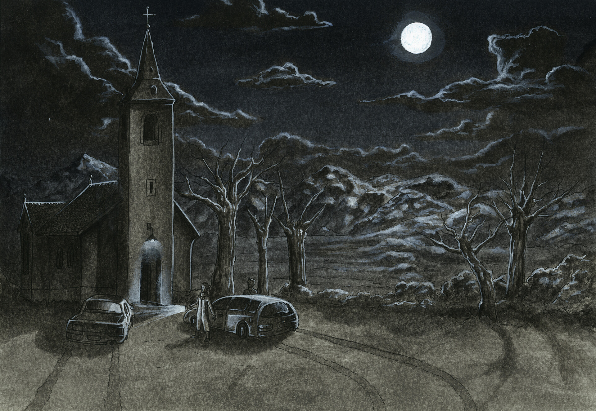 ArtStation - Kurentova Luna (The Moon of Kurent)