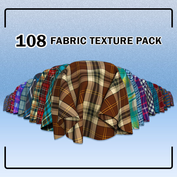 ArtStation - 108 Fabric Texture Pack