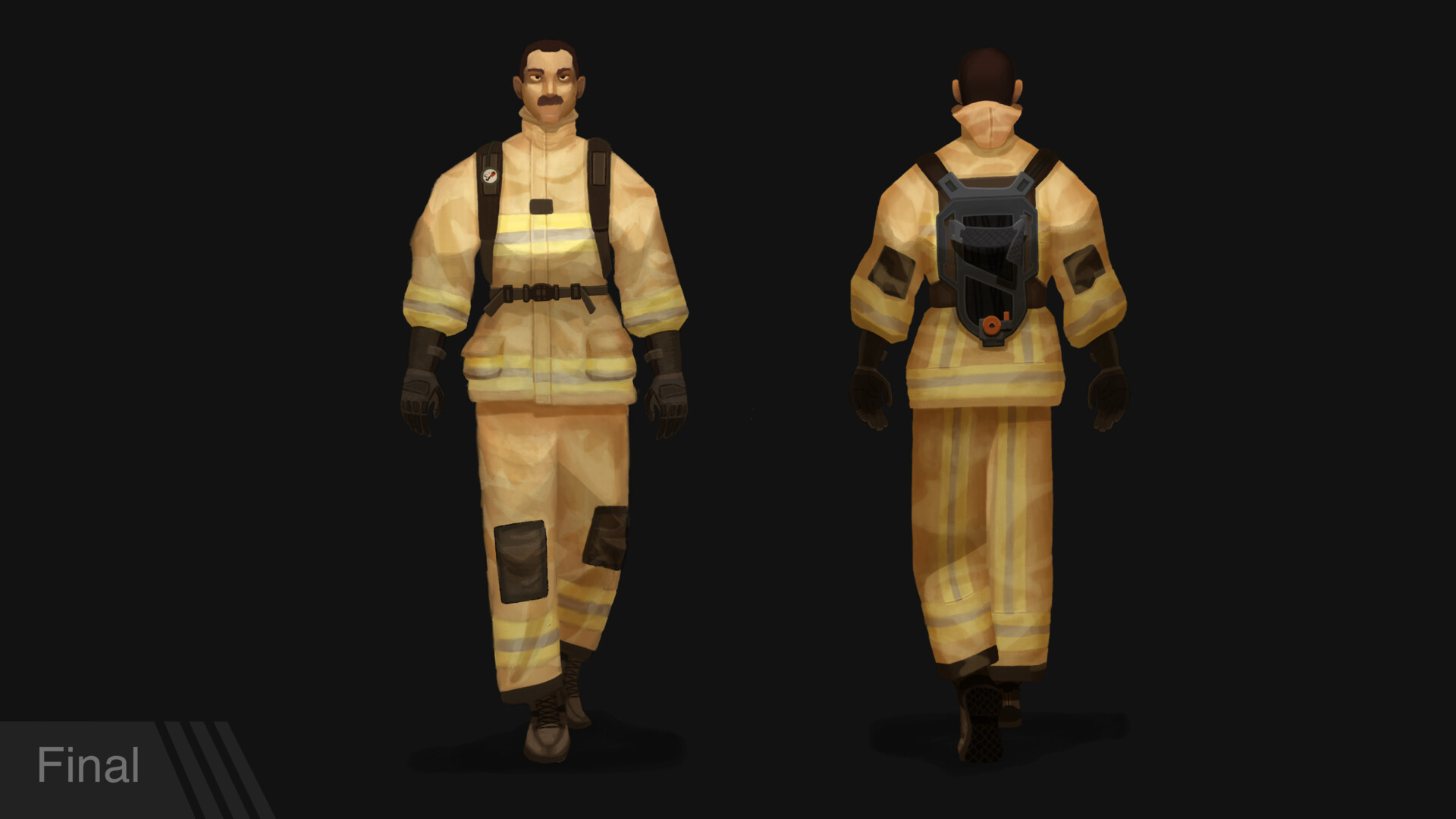 ArtStation - Firefighter Concept Art