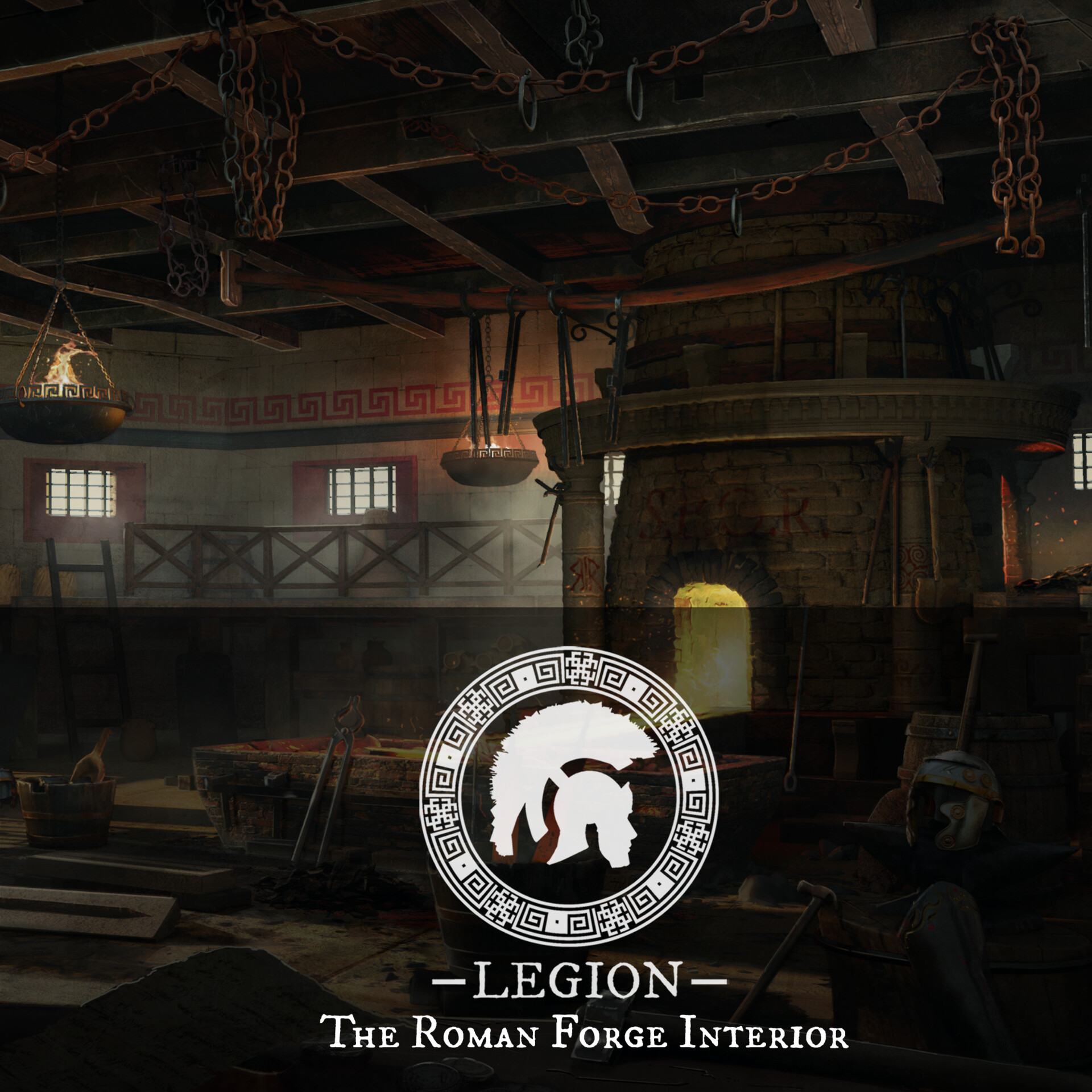 ArtStation - Legion - The Roman Forge Interior