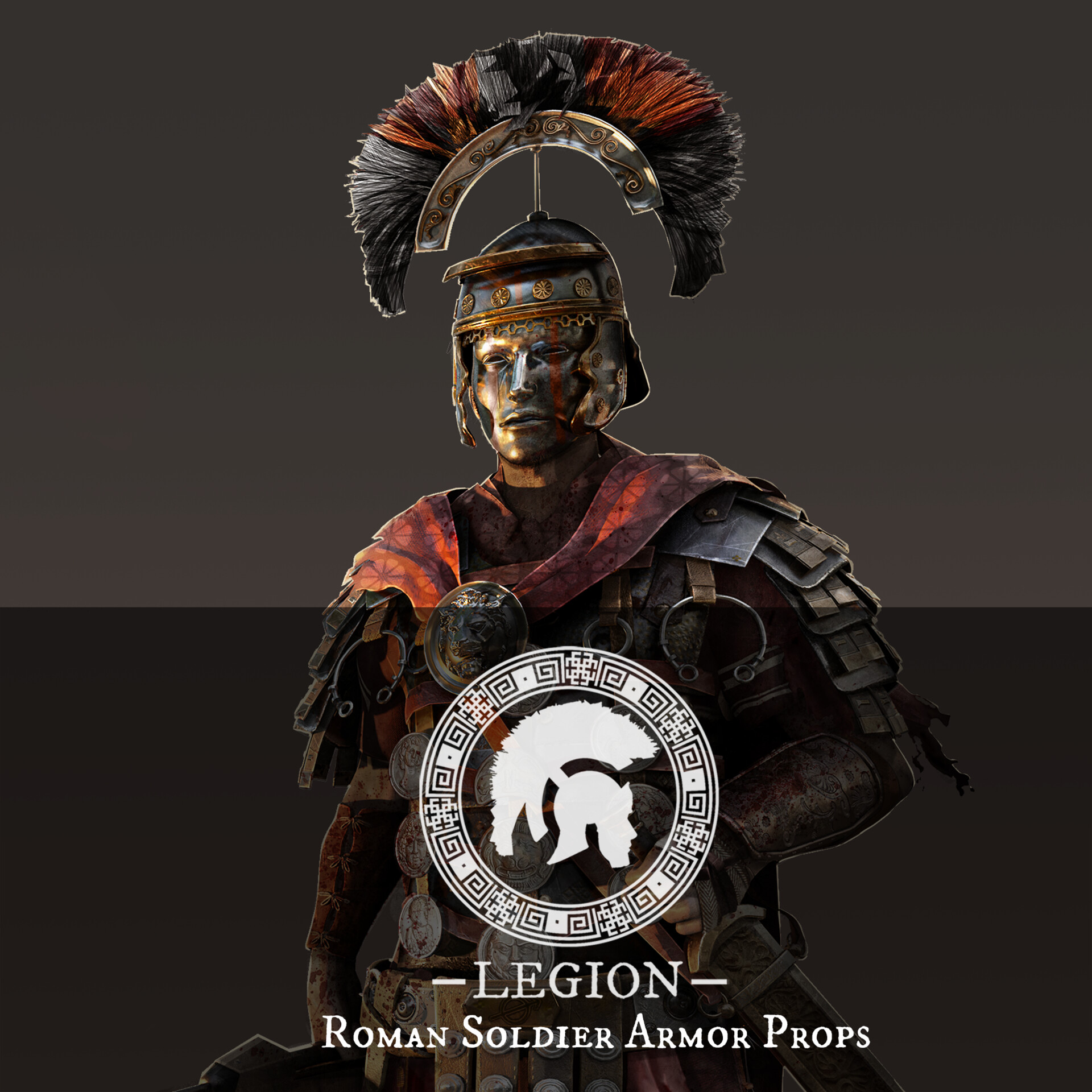 ArtStation - Roman Soldier Armor Props