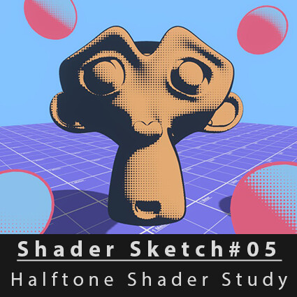 ArtStation - Halftone Shader Study
