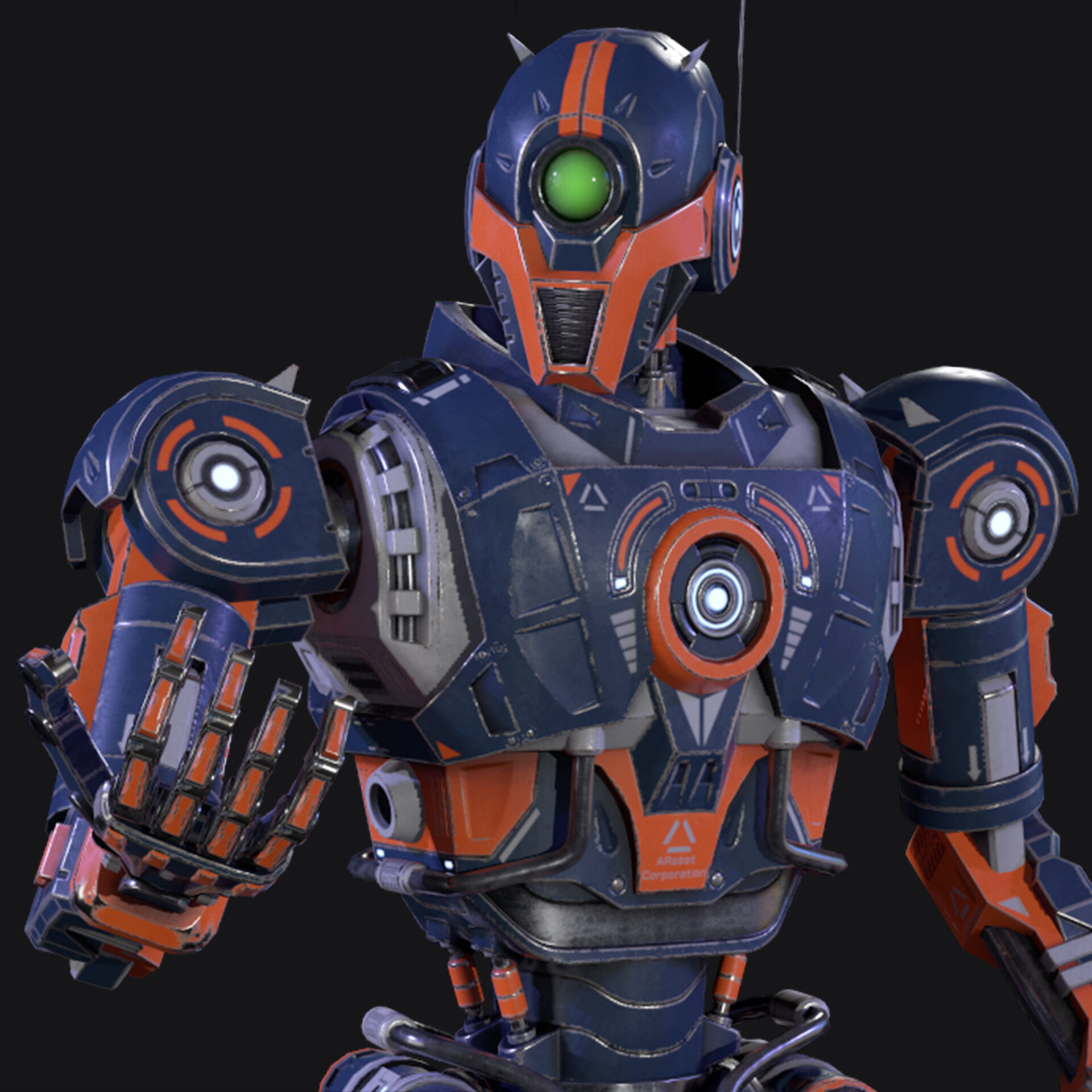 ArtStation - Robot parts kit #1