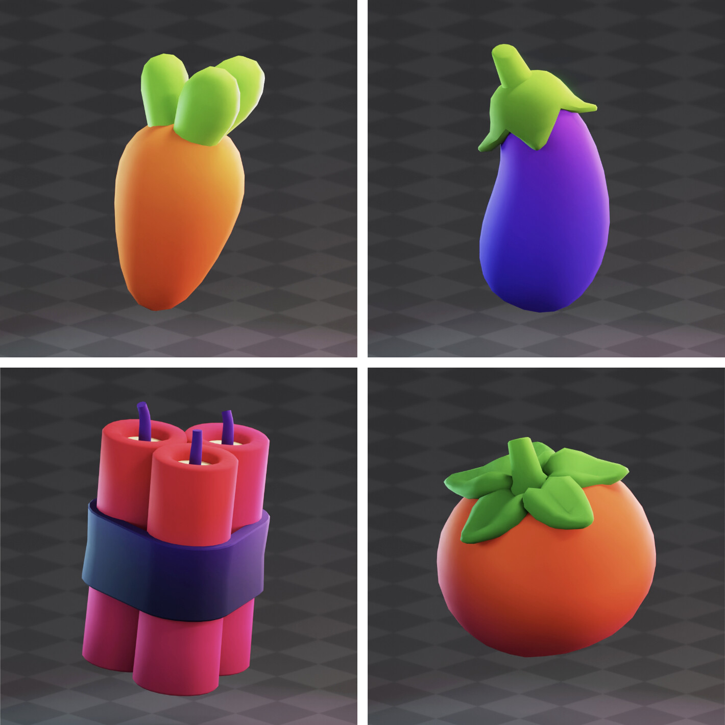 ArtStation - Vegetable Game Assets