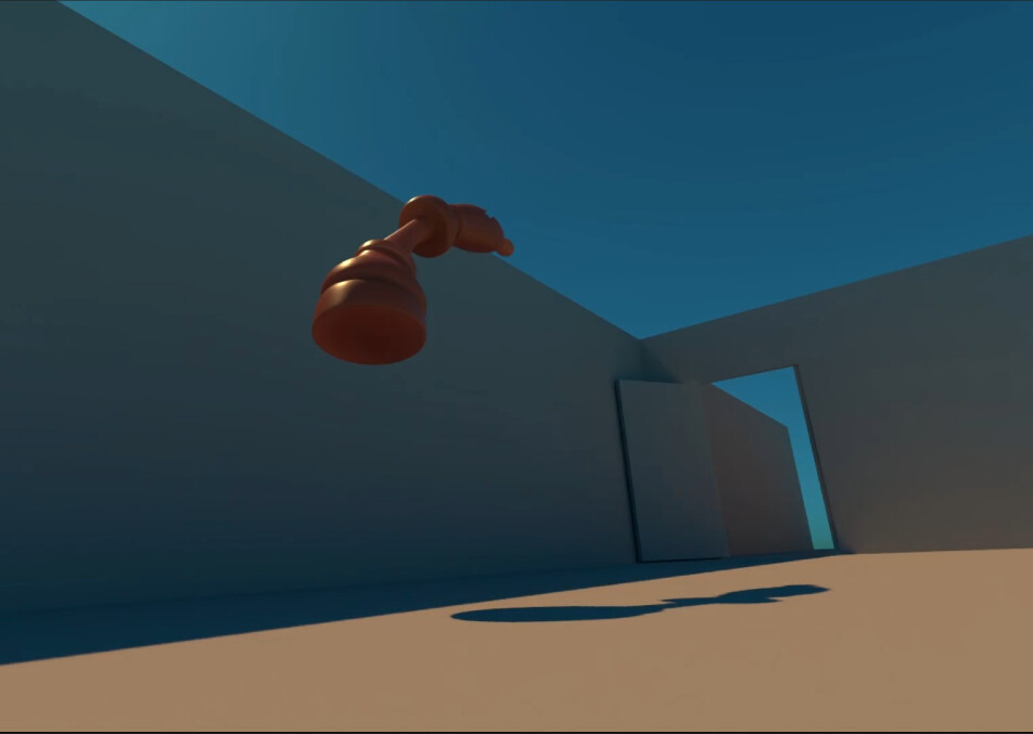 ArtStation - 3D Animation: kicking down a door