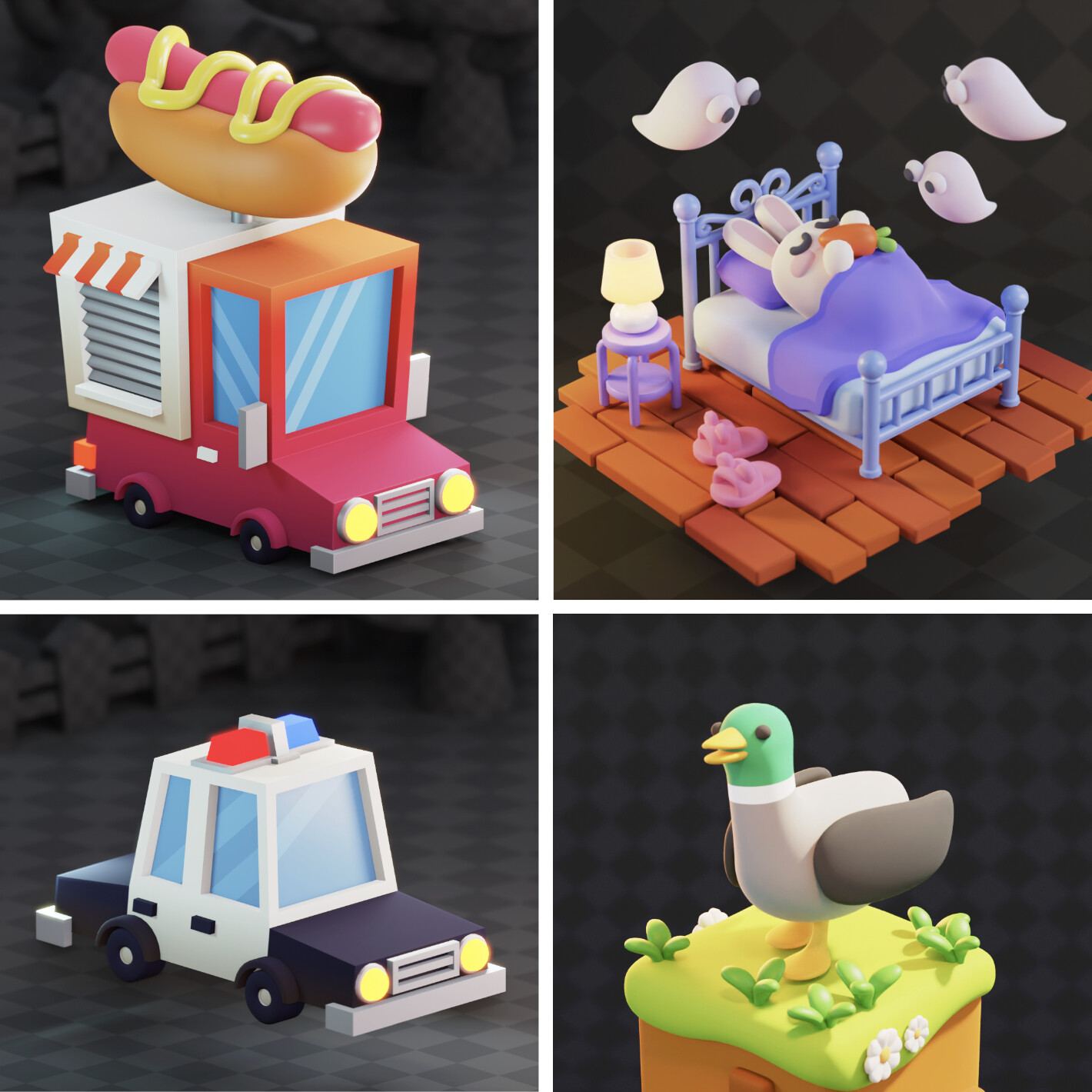 ArtStation - 3D Assets for Game Jams