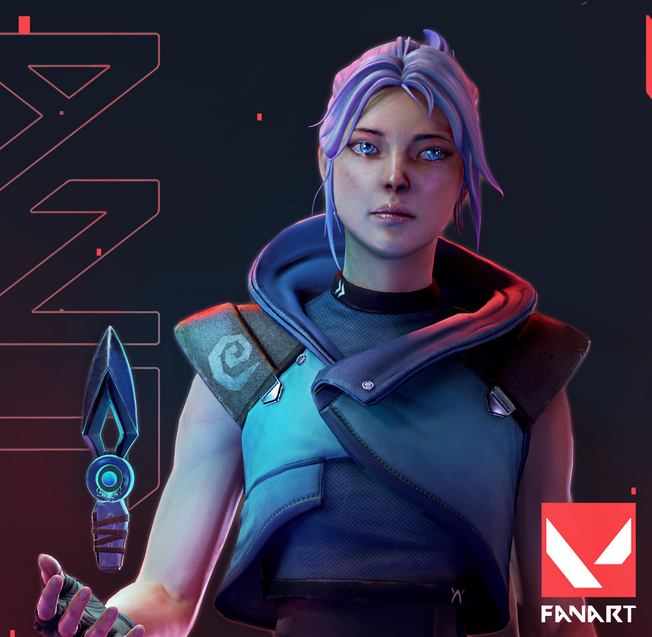 ArtStation - Valorant Jett - Fanart