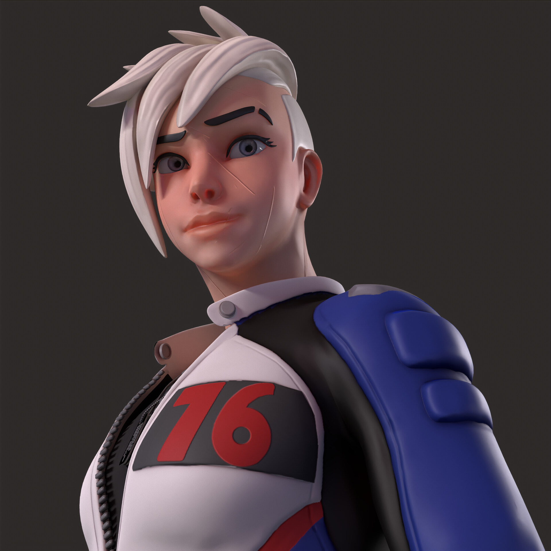 ArtStation - Soldier 76 - Female Version (old concept)