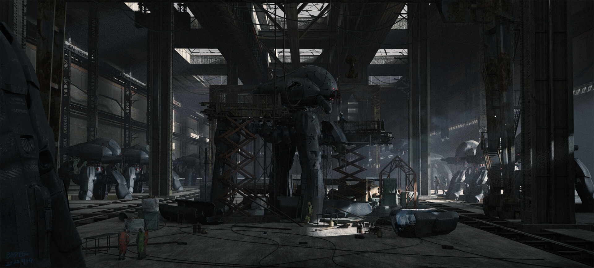 ArtStation - Iron Lair|Factory|City