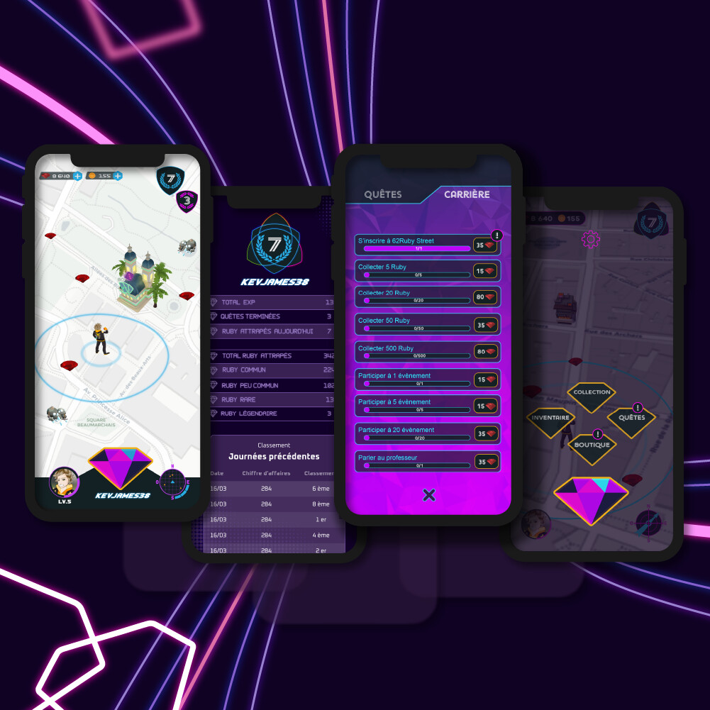 ArtStation - UI - Interface Element & Mockup
