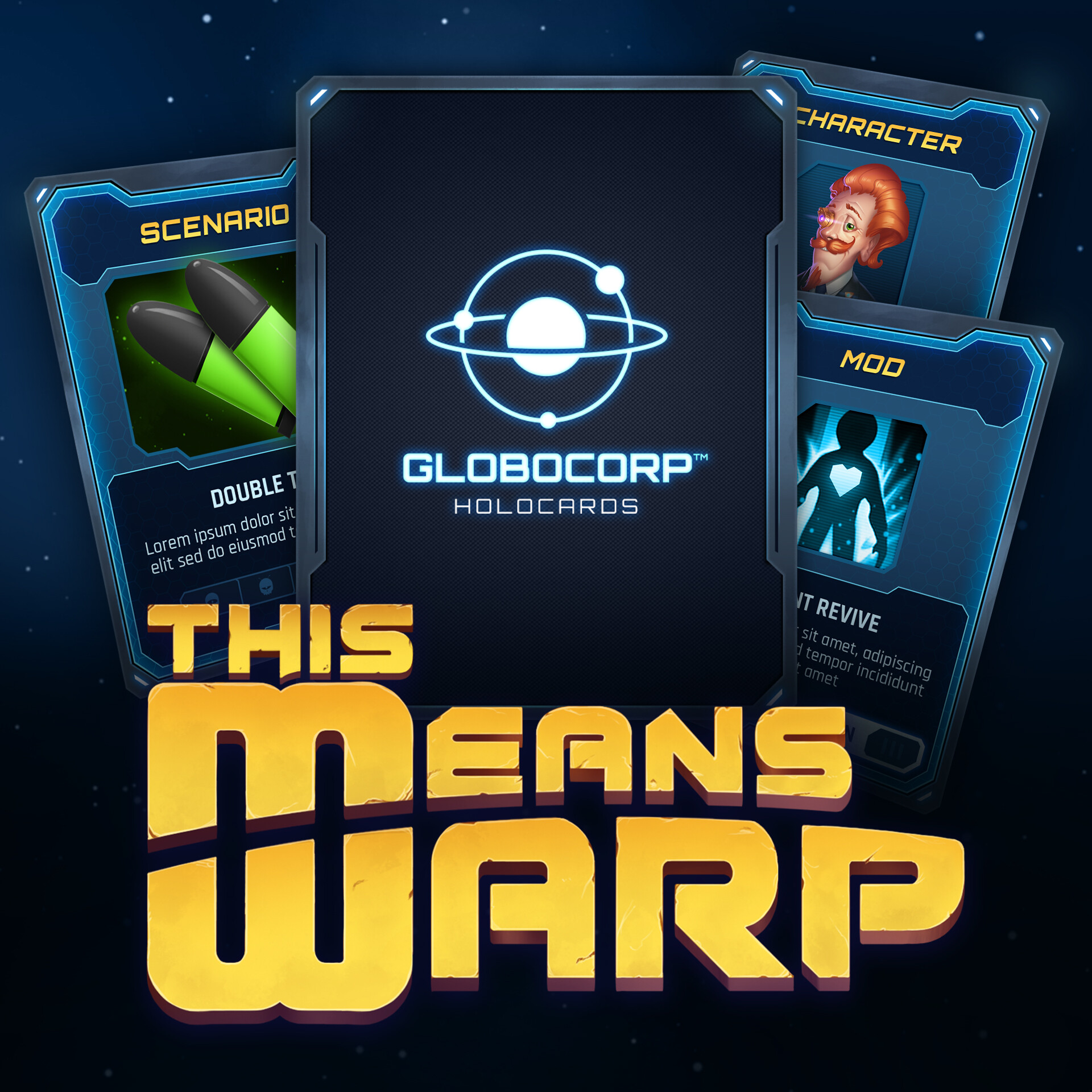 ArtStation - This Means Warp - UI - Reward Card System