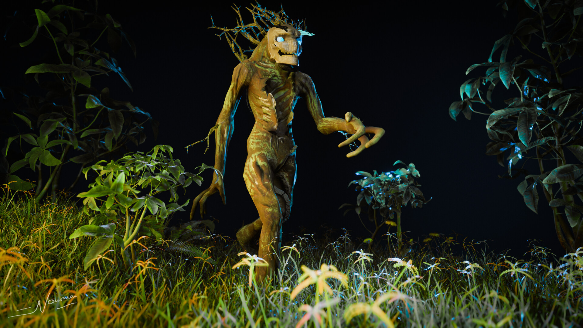 ArtStation - FOREST MONSTER