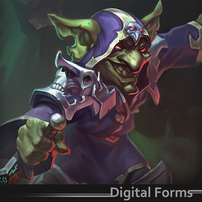 Digital Forms Your External Art Development Team - Necromancer