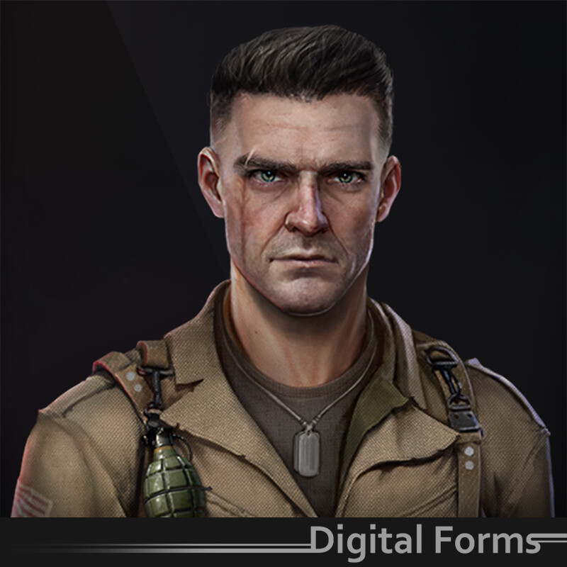 Digital Forms Your External Art Development Team - WW2 Snipers