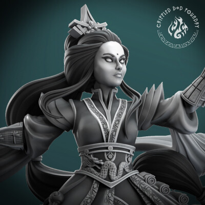 Irini Mantzorou - Sorceress // CGF miniatures