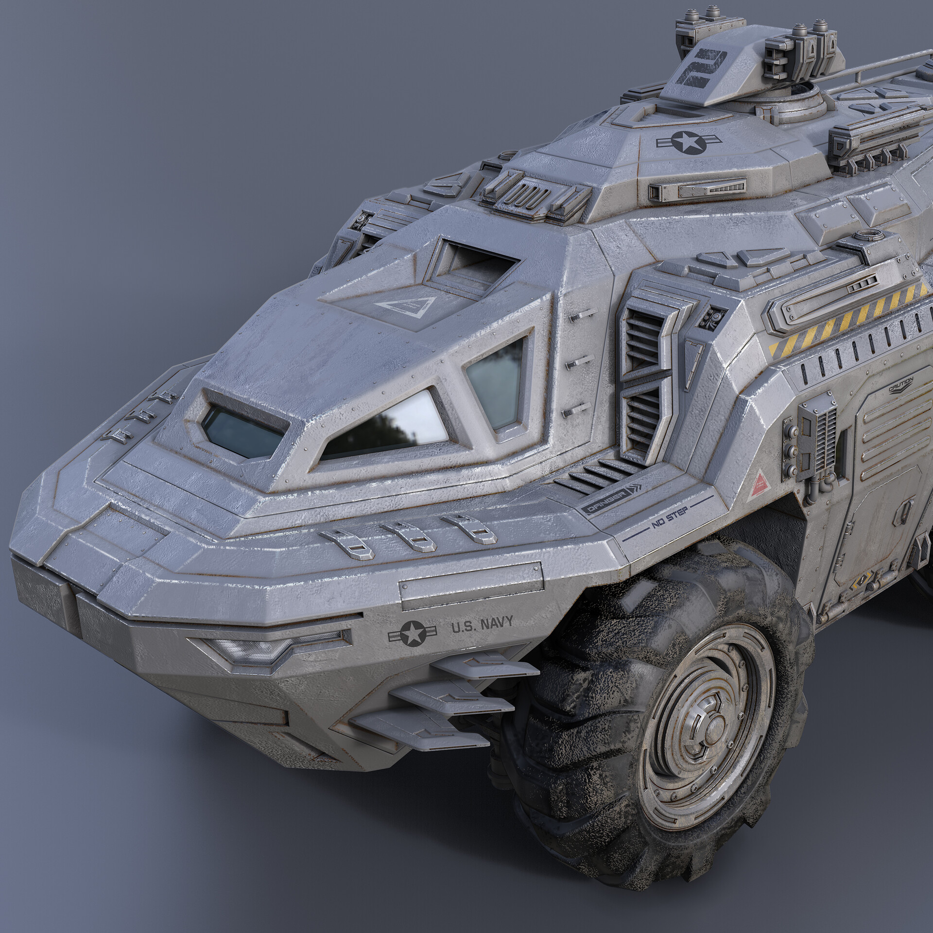 Treb Tsai | 3D Environment Artist - Hard Surface Vehicle Design in Maya