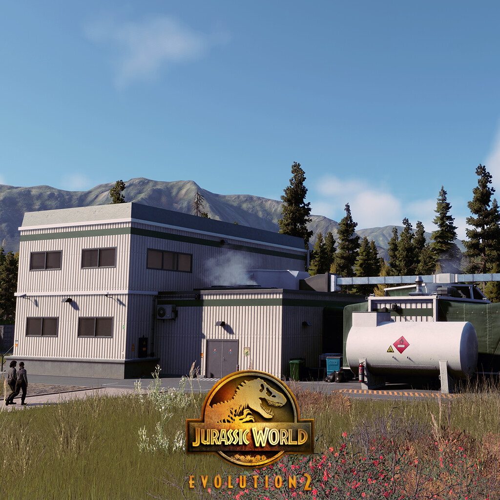 ArtStation - Jurassic World Evolution 2 | DFW | Science Centre