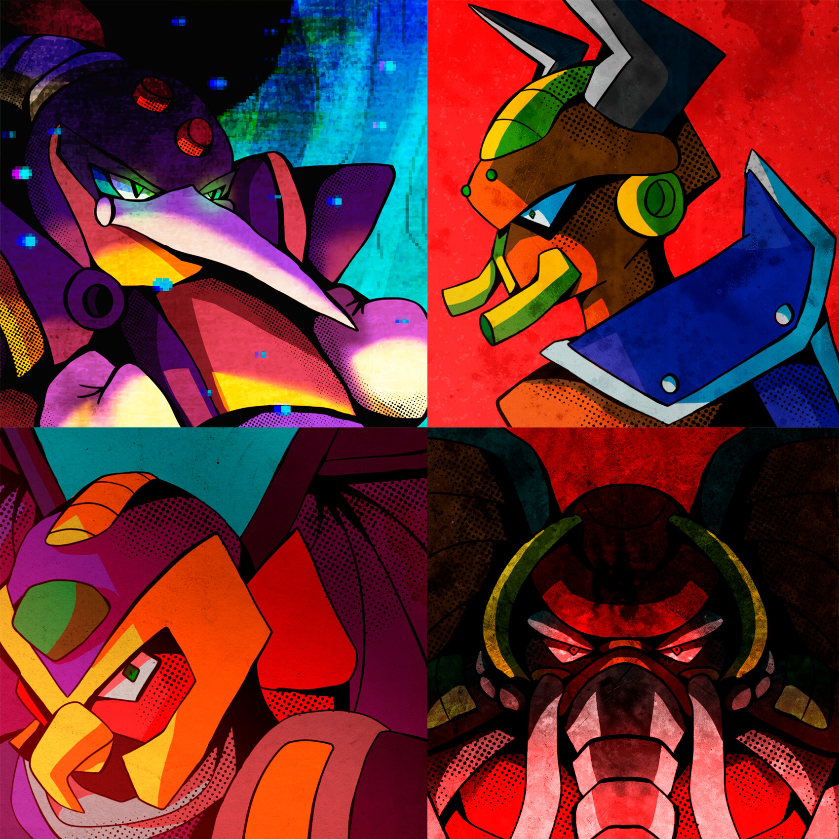 ArtStation - Icons for Megaman X