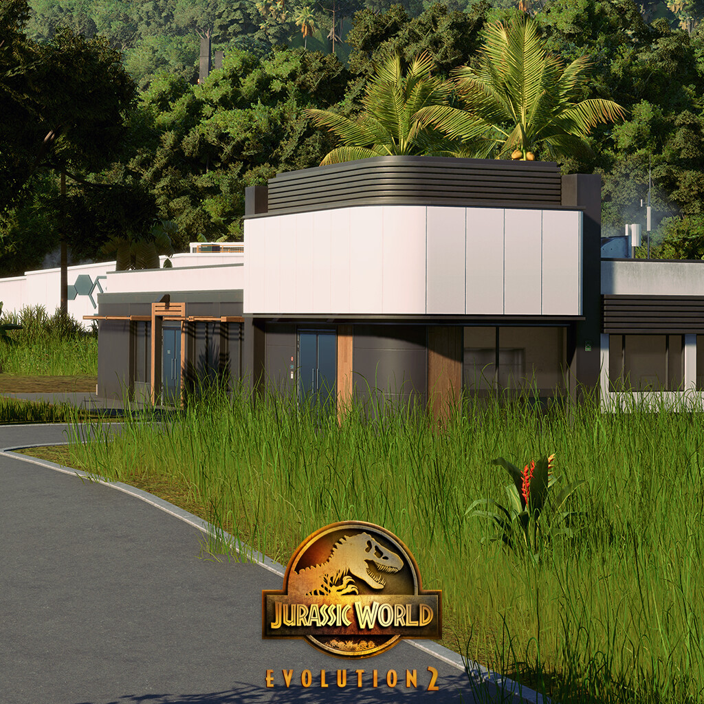 ArtStation - Jurassic World Evolution 2 | Staff Facility