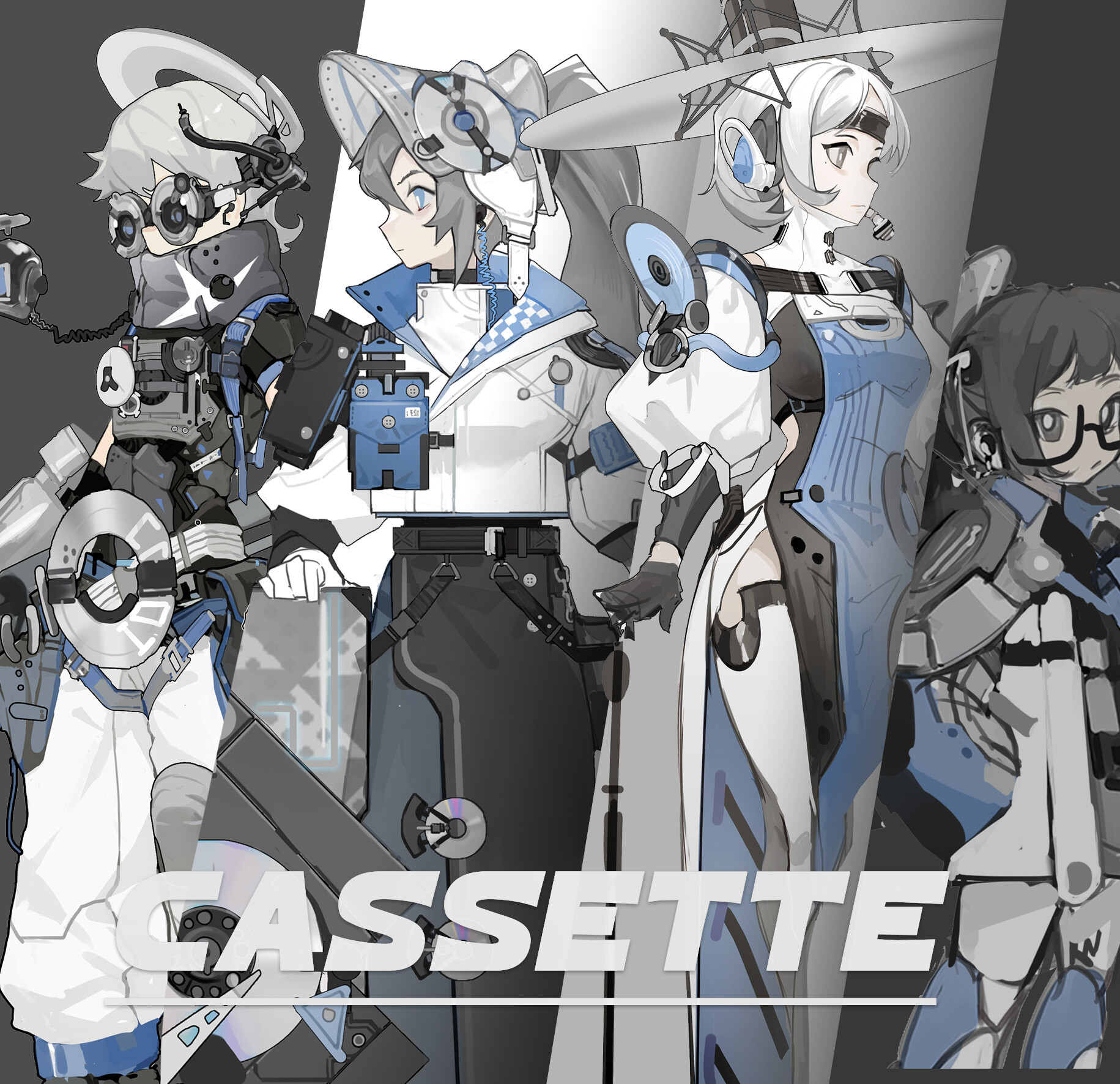 ArtStation - Character Design|Cassette Futurism