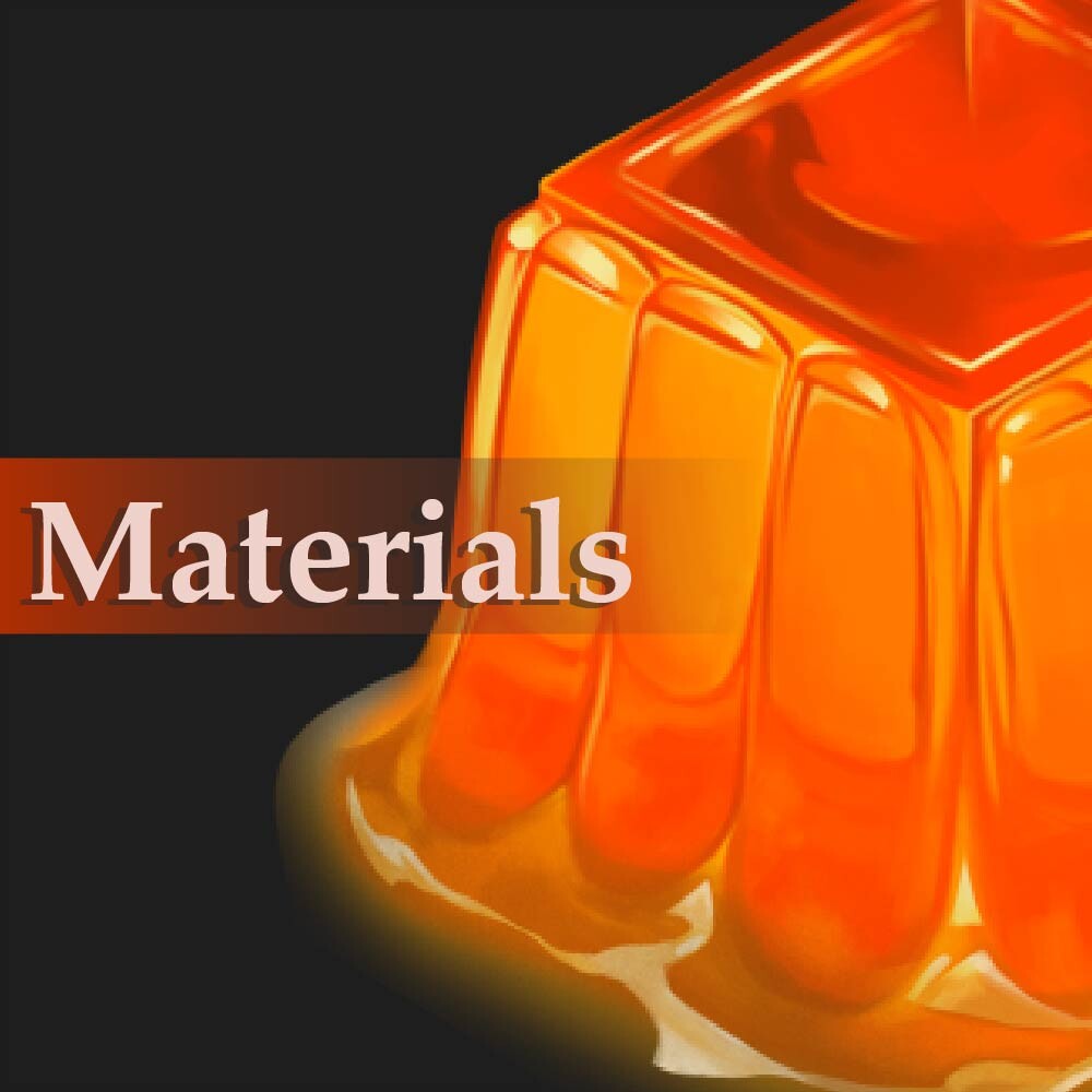 ArtStation - Materials study