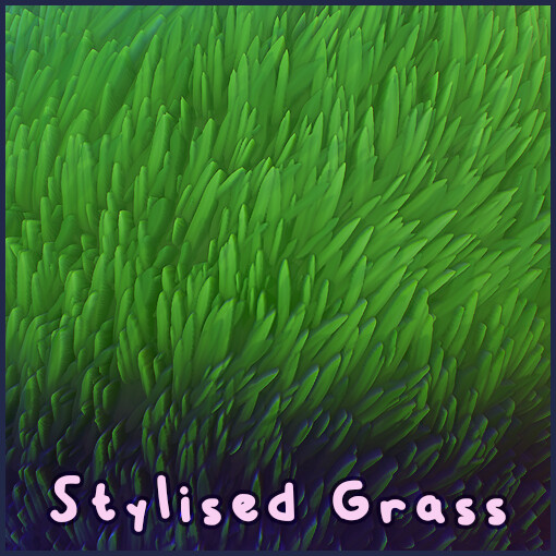 ArtStation - Stylised Grass Material
