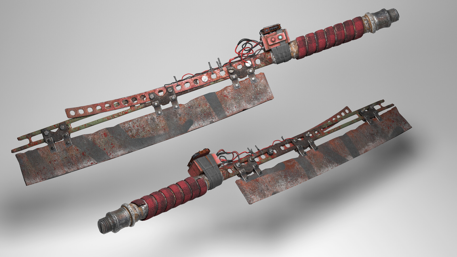 ArtStation - Post-Apocalyptic Machete Heavy Weapon