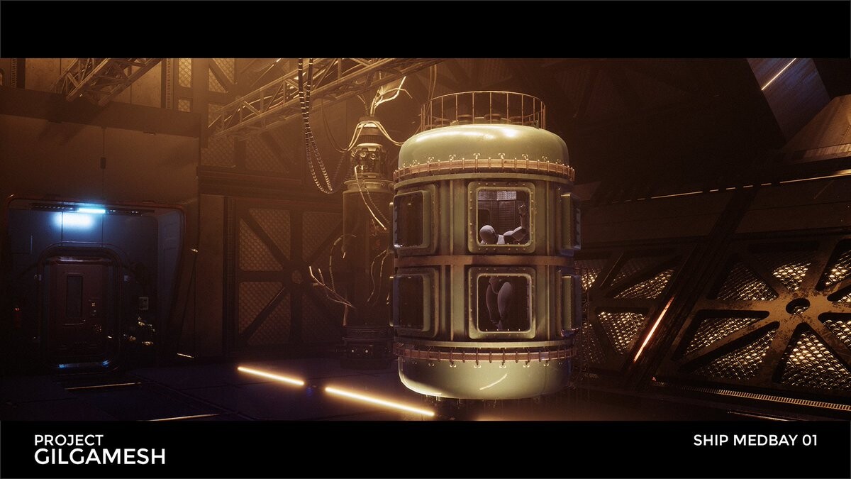 ArtStation - Project Gilgamesh | UE4 Lighting Concepts