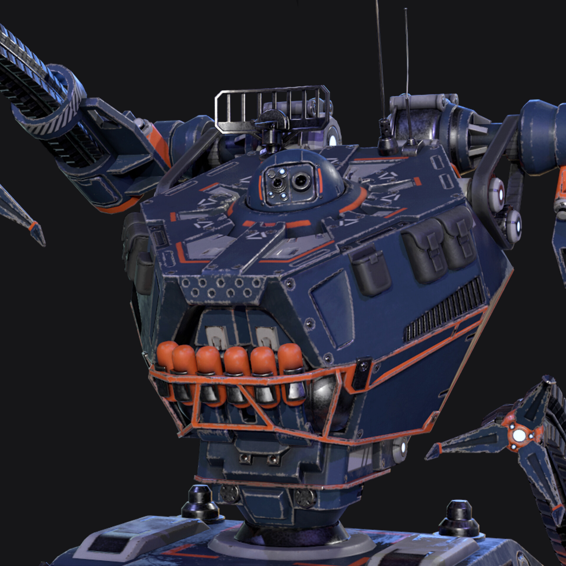 ArtStation - Robot parts kit #6