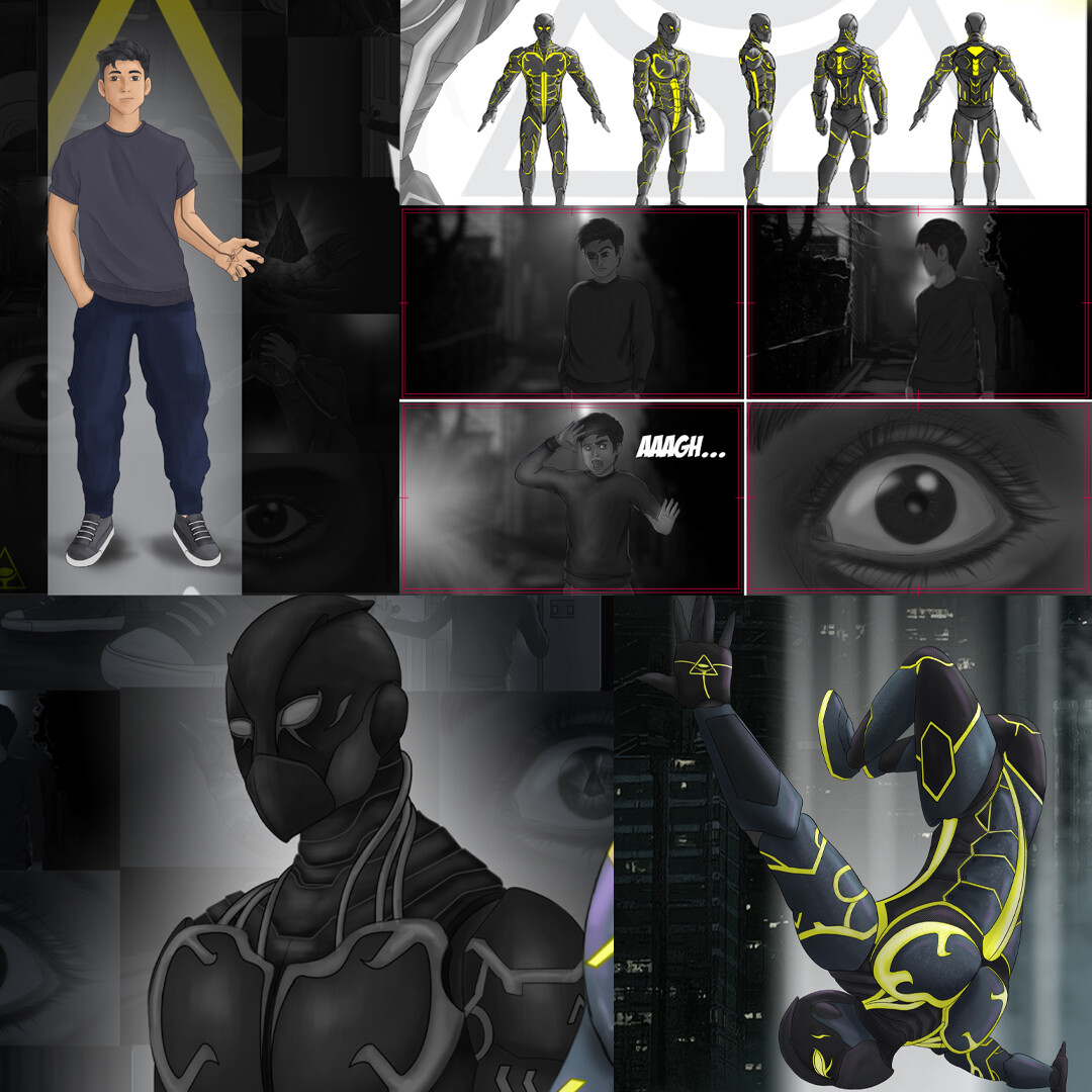 ArtStation - Character design & Comic storyboard