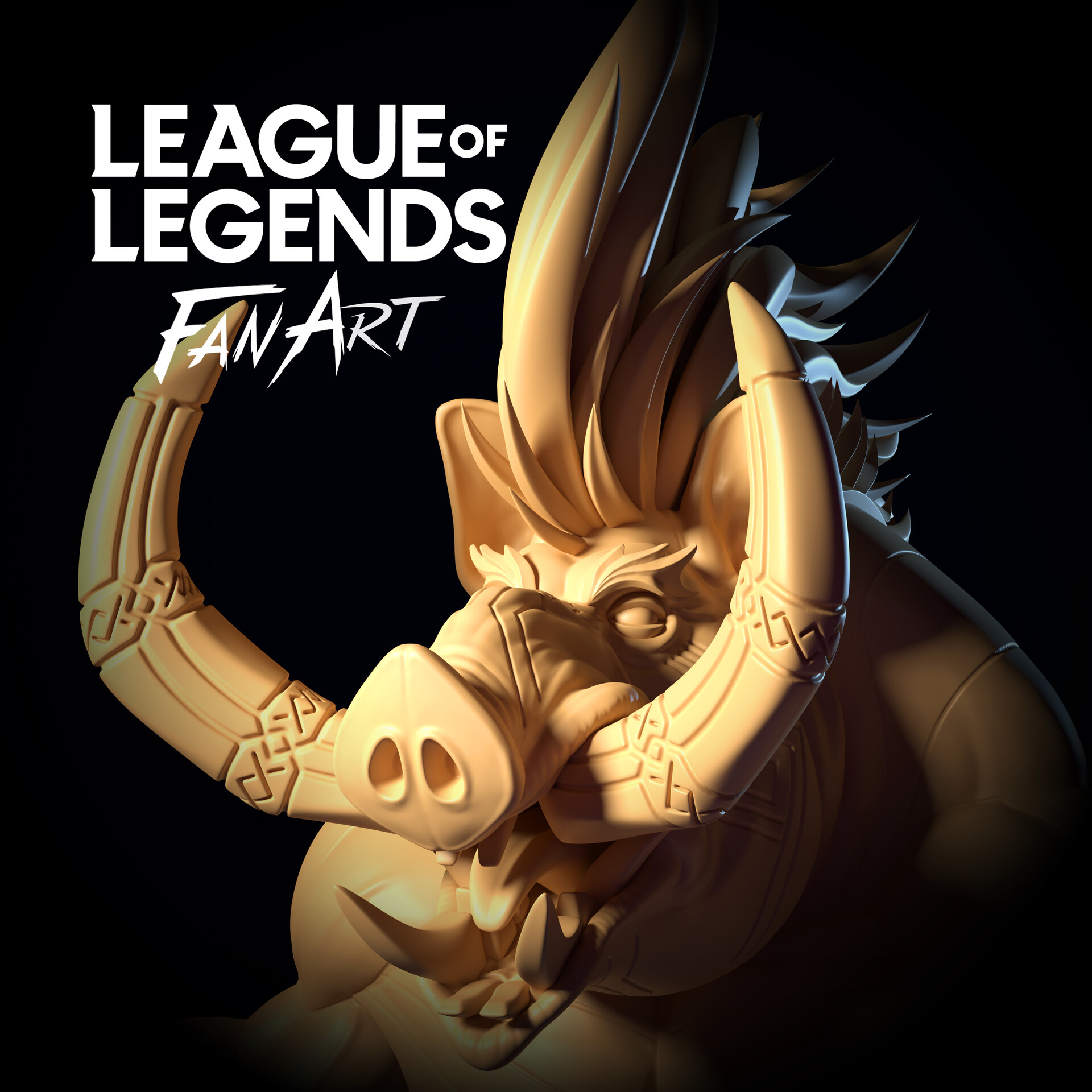 ArtStation - Järnhud - The Iron Boar