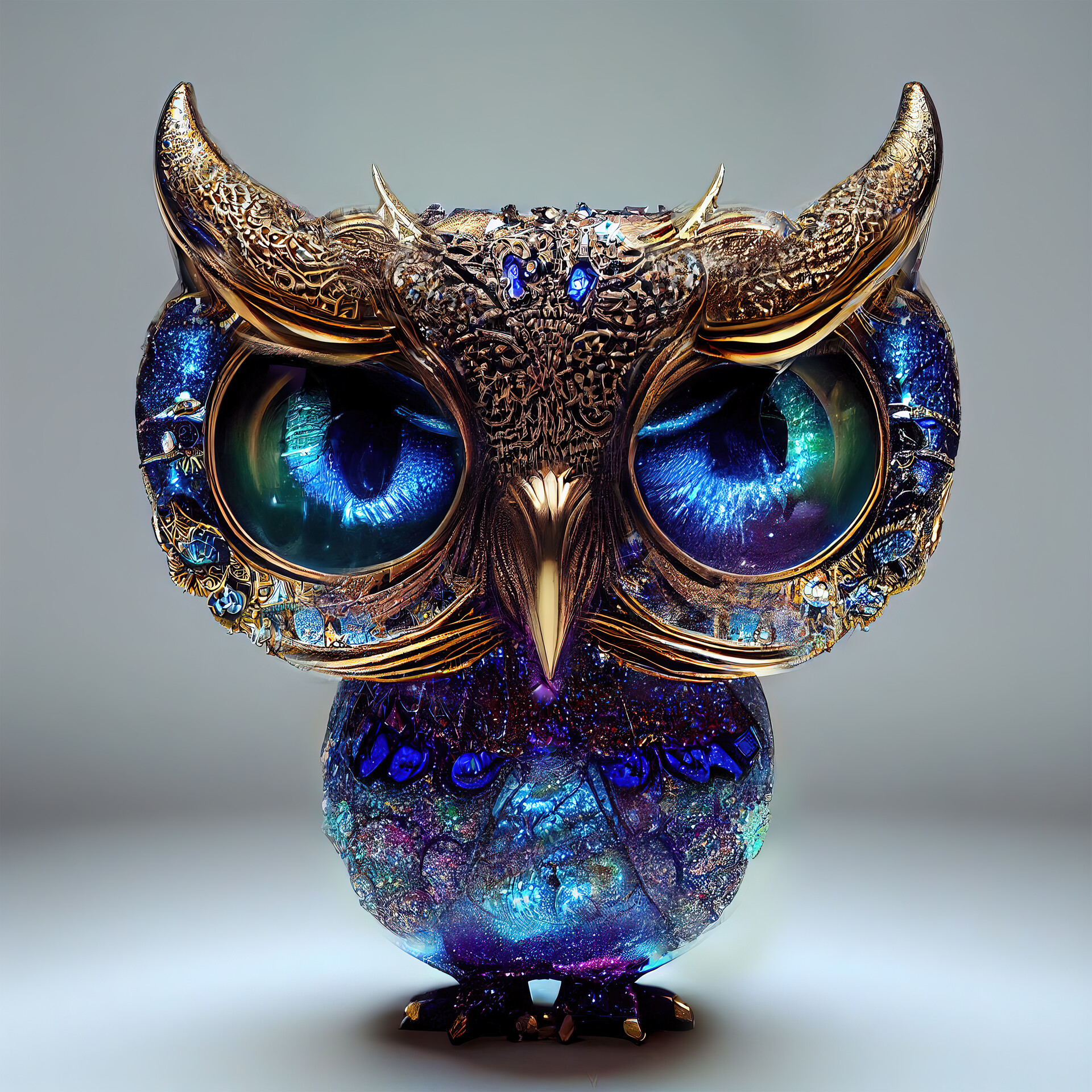 ArtStation - Sparkling Owl #02