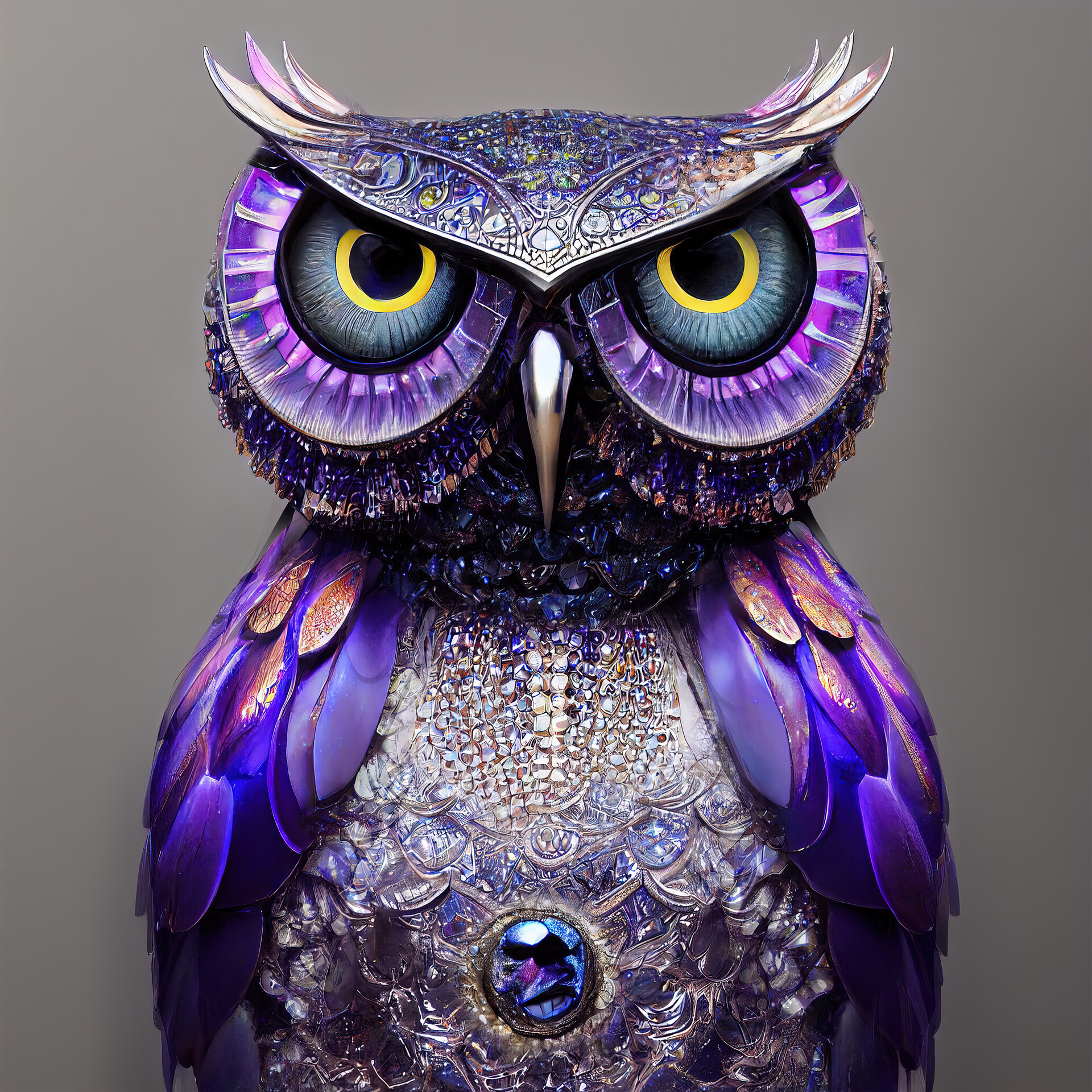 ArtStation - Sparkling Owl #04