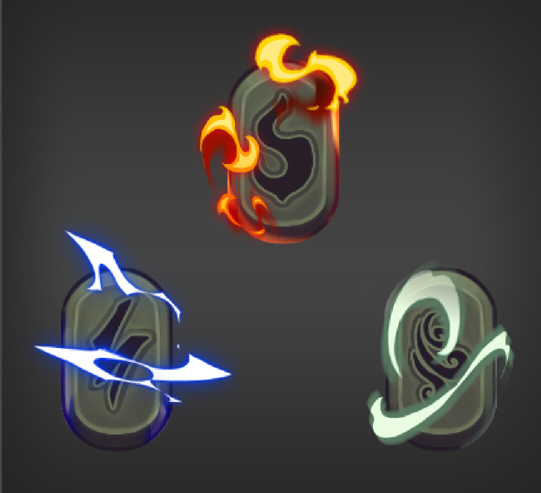 ArtStation - Elements 2D fx unity