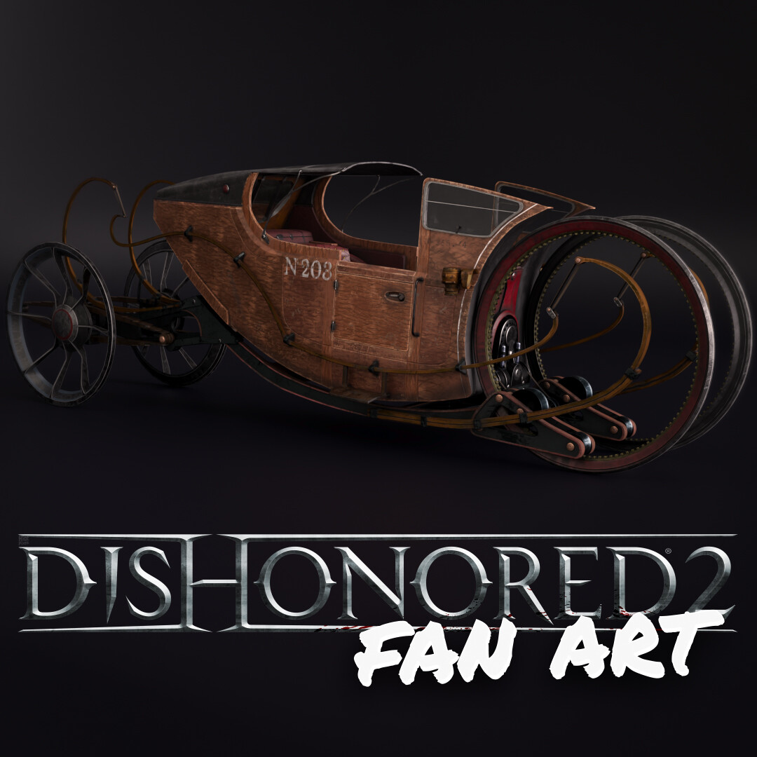 ArtStation - CableCar from Dishonored 2