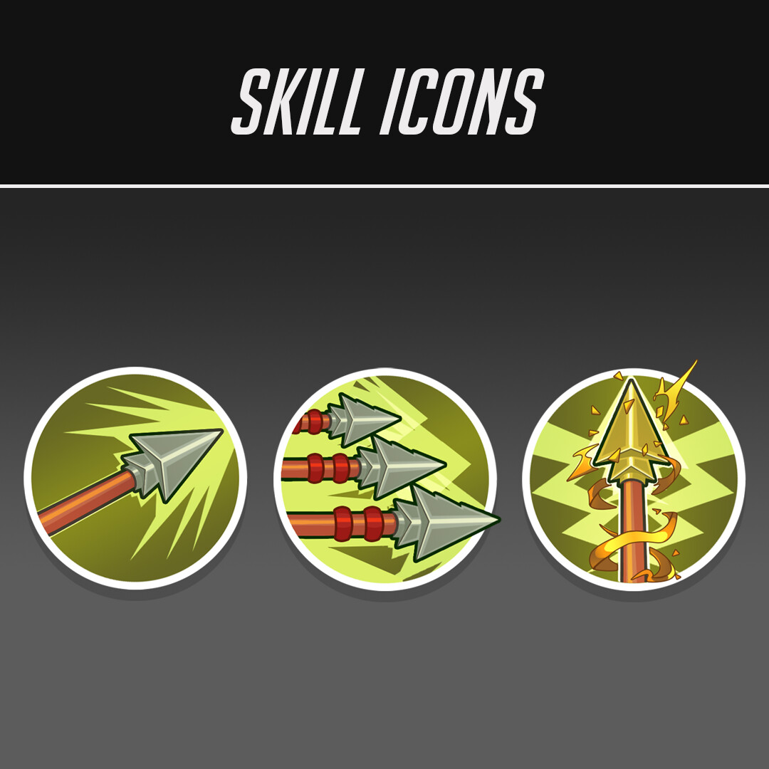 ArtStation - Skill Icons
