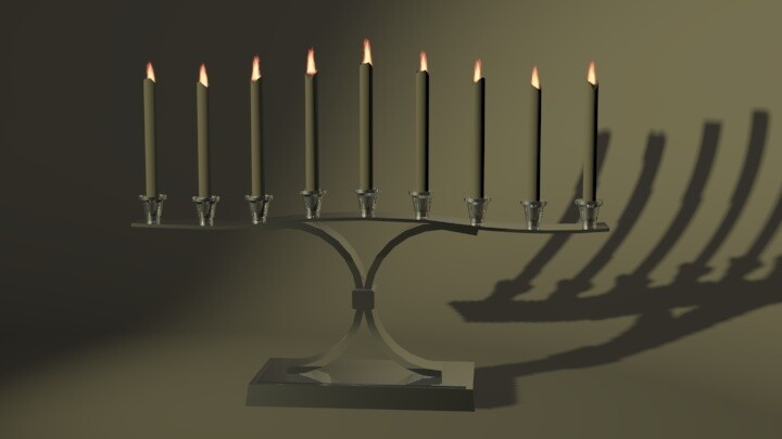 ArtStation - Menorah