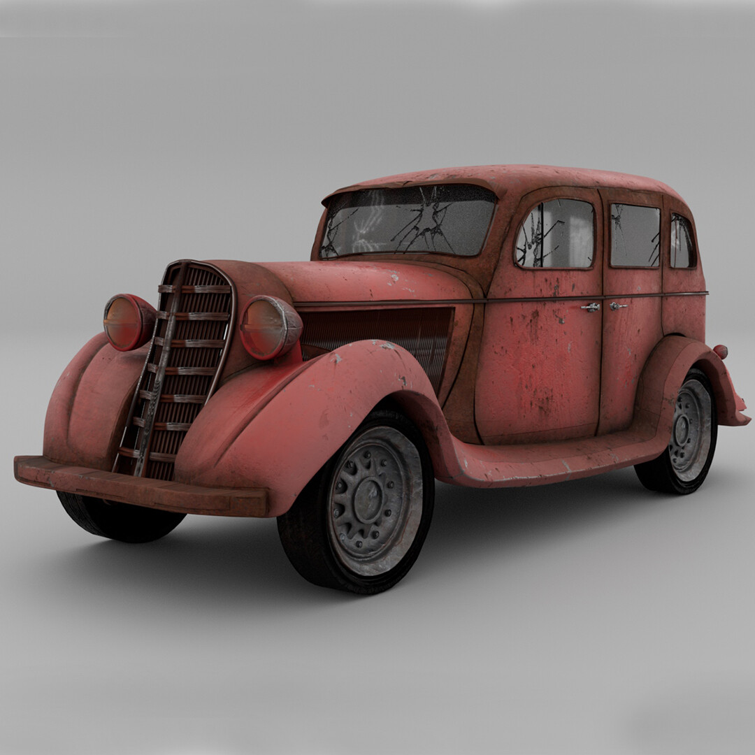 ArtStation - ZIS-101 Car Model