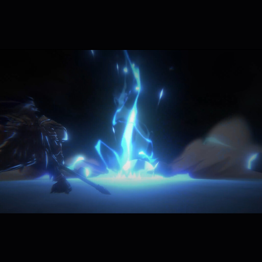 ArtStation - Stylized Lightning Bird VFX