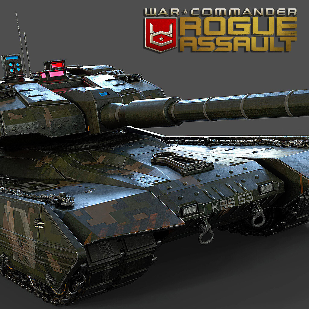 ArtStation - Crusader Unit : War Commander Rogue Assault