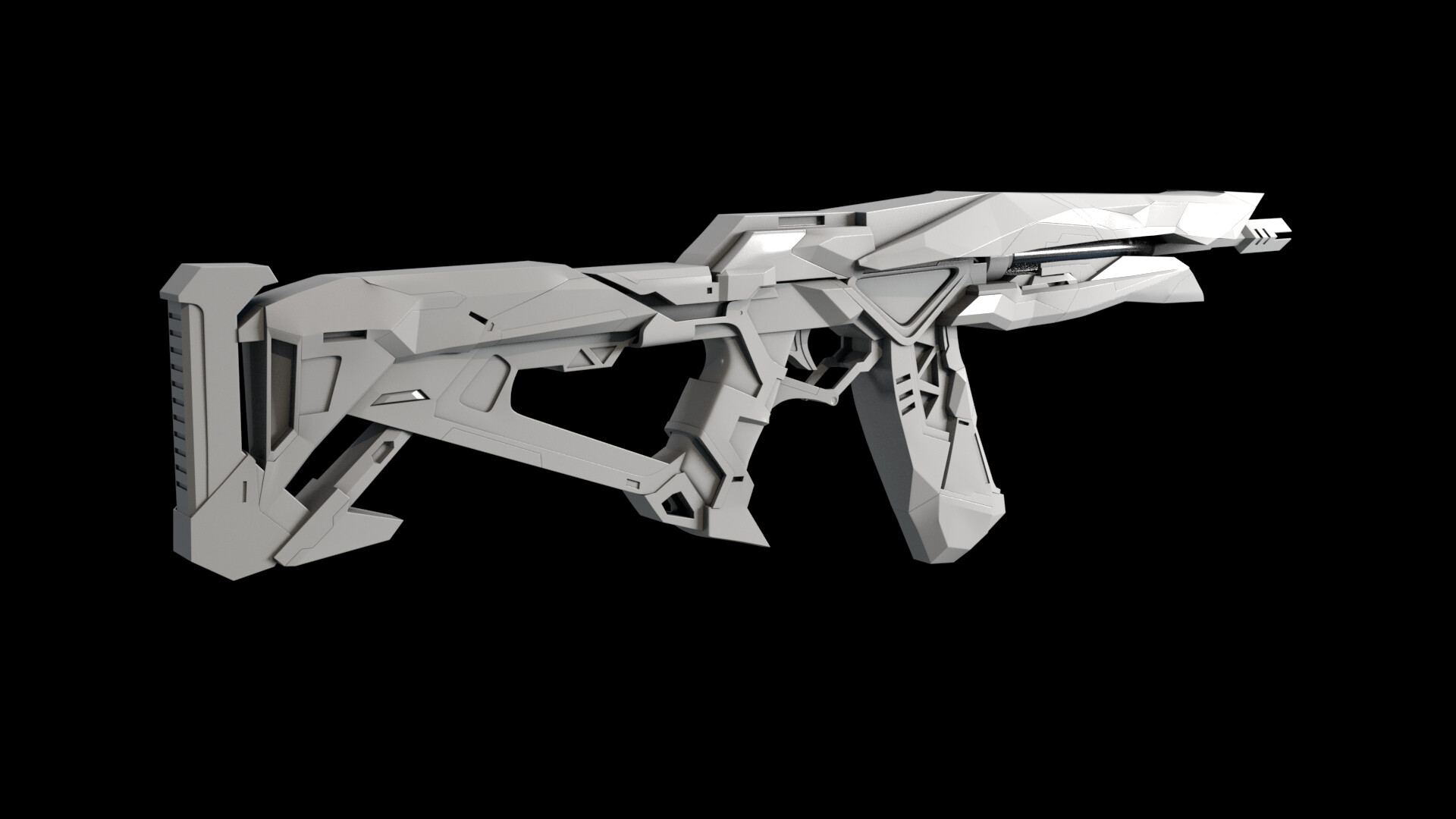 ArtStation - Sci-Fi Gun