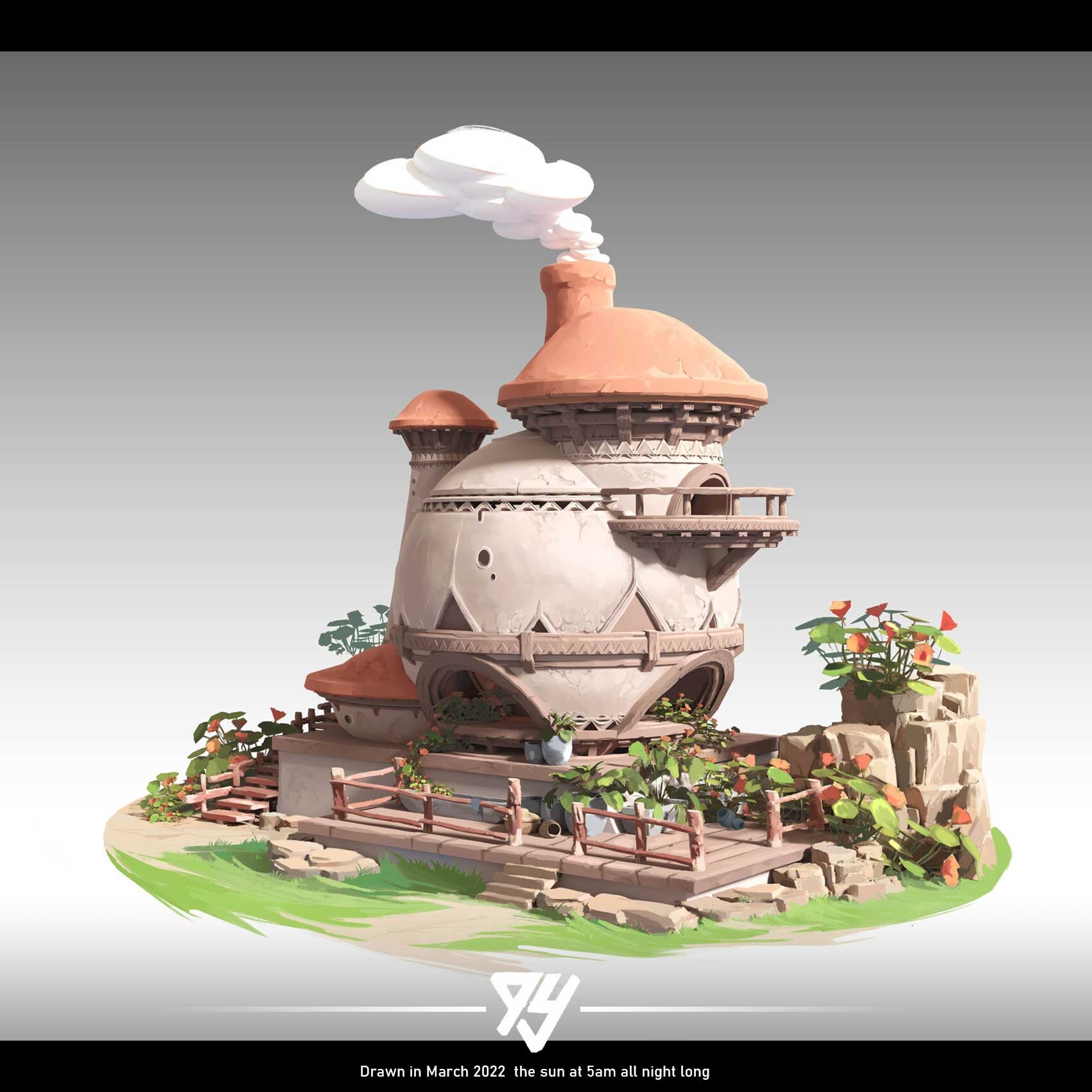 ArtStation - Architectural Concepts 练习