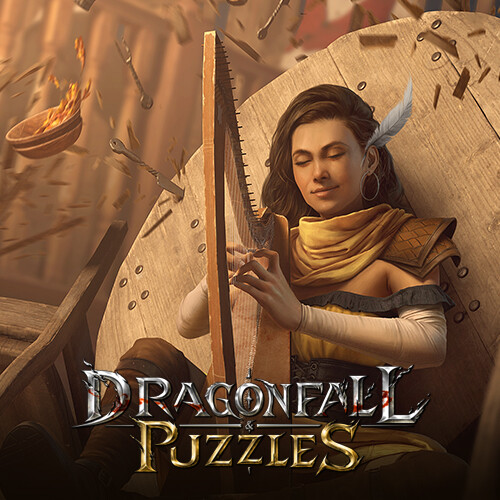 ArtStation - Dragonfall & Puzzles : Human Bard
