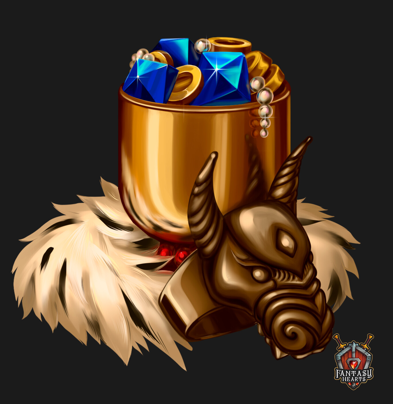 ArtStation - Cups for Fantasy Hearts