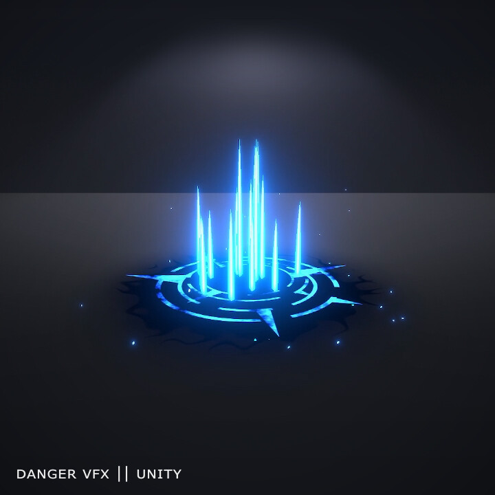 ArtStation - AoE || Cold danger vfx