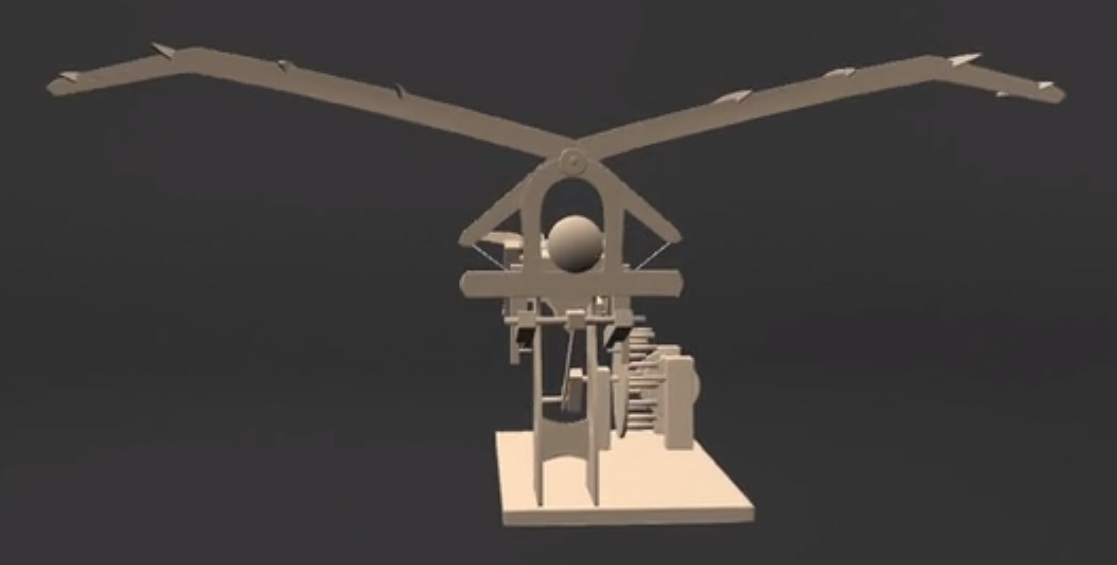 ArtStation - Ornithopter Model - Practical Animation